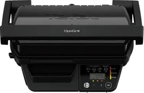 Tefal OptiGrill GC7P0810 černá / Kontaktní gril / 2000 W / displej