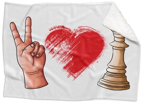 Deka Love Chess (Podšití beránkem: ANO)