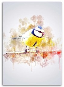 Gario Obraz na plátně Pták na větvi - Cornel Vlad Rozměry: 40 x 60 cm