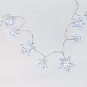 ACA DECOR Vánoční LED girlanda Hvězdičky CW 135cm 3xAA