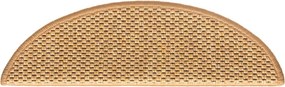 Samolepicí rohože na schody Sisal-Look 30 ks 56x17x3 cm Sisal 3365865