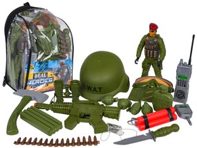 RKToys Dětská vojenská sada - 16 dílů