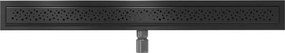Mexen Flat M12 lineární odtok 80 cm, černý - 1721080-15