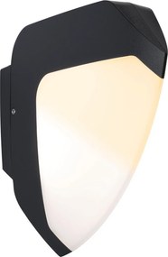 P 94516 LED venkovní nástěnné svítidlo Smart Home Zigbee Ikosea neláká hmyz IP44 50x203mm CCT 4,4W 230V antracit umělá hmota - PAULMANN
