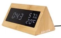 Designový LED budík - hodiny KA5728 Karlsson 16cm