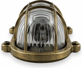 Industriální svítidlo Bulkhead ECO5700 Antická mosaz IP64