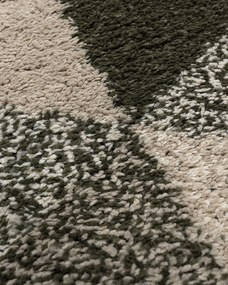 Koberec Royal beige/jungle green 120x170 cm
