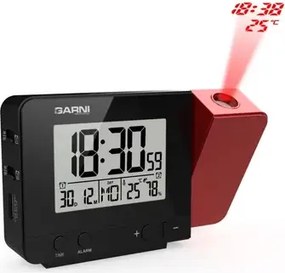 GARNI 140R Digitální budík s projekcí času a vnitřní teploty