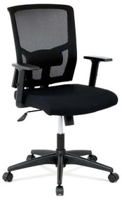 Autronic Kancelářská židle KA-B1012 BK - látka černá