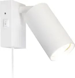 Solight WO3002-W Nástěnná lampička CELE bílá / 1x GU10