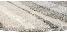 Kusový koberec Fiesta šedý kruh 100x100cm