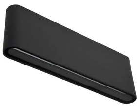 LED Venkovní nástěnné svítidlo FLOW LED/9W/230V IP54 4000K antracit