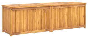 Zahradní box 175 x 50 x 55 cm masivní teakové dřevo 318734