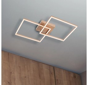 Smarter 01-1641 stropní/nástěnné LED svítidlo Klee, matně zlaté, 33W, 3000K, 45cm