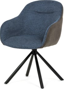 Autronic Jídelní židle DCH-Y1143 Barva potahu: Modrá
