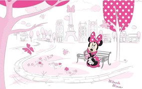Komar Vliesová fototapeta Minnie in Paris 400 x 250 cm