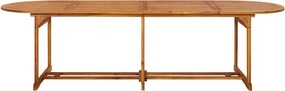 13dílný zahradní jídelní set 280x90x75cm masivní akáciové dřevo 3086979