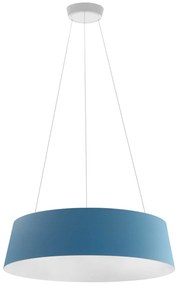 Stilnovo 8096 Oxygen_P, azurové závěsné svítidlo, 50W LED 3000K stmívatelné DALI, prům. 75cm