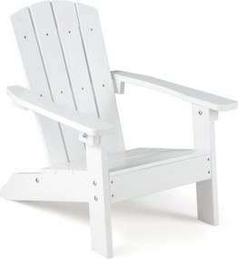 Costway Dětská židle Adirondack ze zahradní židle HIPS s ergonomickou opěrkou