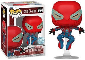 Funko pop! marvel spider man peter parker velocity suit