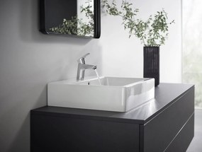 Hansgrohe Logis, páková umyvadlová baterie 70, s odtokovou soupravou Push-Open, chromová, 71077000