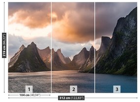 Fototapeta Lofoten Norsko 104x70