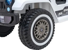 Elektrické autíčko Off Road MOUNTAIN bílé