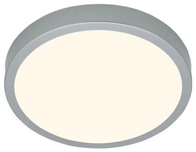 Briloner 3700-014-LED Stropní svítidlo RUNA LED/16W/230V 3000K pr. 28cm stříbrná