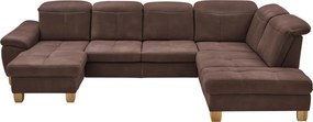XXXLutz SEDACÍ SOUPRAVA, textil, šedavě hnědá Voleo - Sedací soupravy - 000245037587