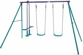 Set tří houpaček s kovovou konstrukcí / od 3 do 10 let