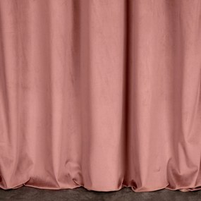 ZATEMŇOVACÍ ZÁVĚS NA PÁSCE PIERRE 140X300 CM STARORŮŽOVÁ