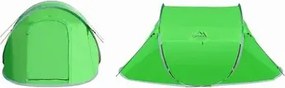 CATTARA Stan BOVEC zelená / pro 2 osoby / 245x145x95cm / PU5000mm