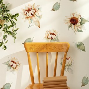 Gario Nálepka na zeď Sunflower - krásné slunečnice