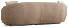 Designová 3-místná sedačka Xanthus 230 cm cappuccino