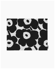 Prostírání Pieni Unikko White Black 42x31 cm Marimekko