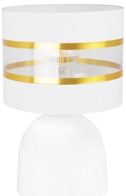 Stolní lampa Elegance, 1x textilní stínítko (výběr ze 6 barev), (výběr ze 2 barev konstrukce), g