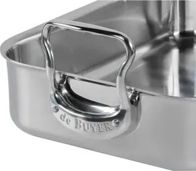 De Buyer Affinity Kastrol 35 x 25 cm stříbrná