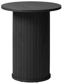 Designový odkládací stolek Vasiliy 50 cm černý dub