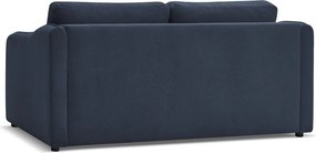 Tmavě modrá pohovka na každodenní spaní/rozkládací 178 cm Lenny – Bobochic Paris