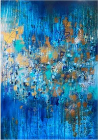 Kati Papp Zemková | Štyri hmloviny Rám: Černý, Velikost: 40 x 30 cm