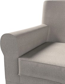 Potah na křeslo IKEA Ektorp Jennylund barva béžová látka pletený vzor