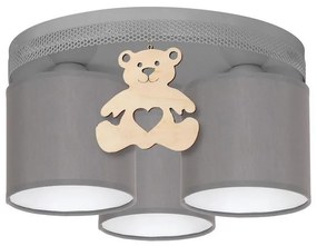 Milagro | Dětské stropní svítidlo BEAR 3xE27/60W/230V | MI0550