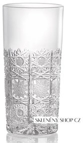 Aurum Crystal Broušené sklenice 350 ml 6 ks