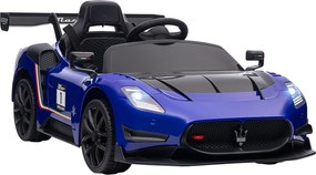 Dětské elektrické auto AIYAPLAY 12V Maserati GT2 s dálkovým ovládáním 2.4G, hudbou, klaksonem, čtyřmi odpruženými koly, elektrické vozidlo se světly,