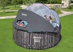 BESTWAY Steel Pro Max Bazénový set 366 x 122 cm, kartušová filtrace + zastřešení 5619K