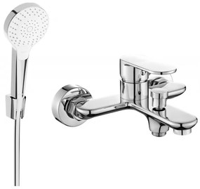 Mexen Milo R05 baterie vanová se sprchovou soupravou, chrom - 7133R05-00