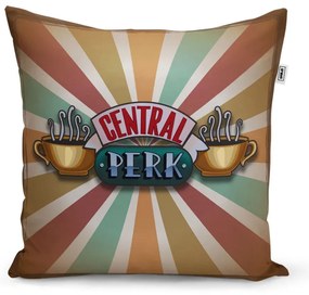 Sablio Polštář Seriál přátelé CENTRAL PERK Abstrakce - 50x50 cm