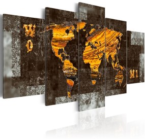 Obraz - Hidden Treasure (World Map)