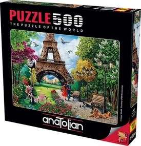 ANATOLIAN Puzzle Jaro v Paříži / 500 dílků / od 12 let