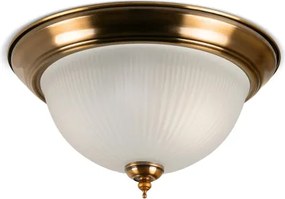 BRILAGI - Stropní svítidlo FRESCO 2xE27/40W/230V pr. 28 cm mosaz